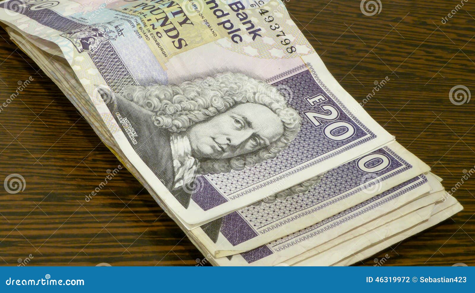 Scottish money stock photo. Image of currency, british - 46319972
