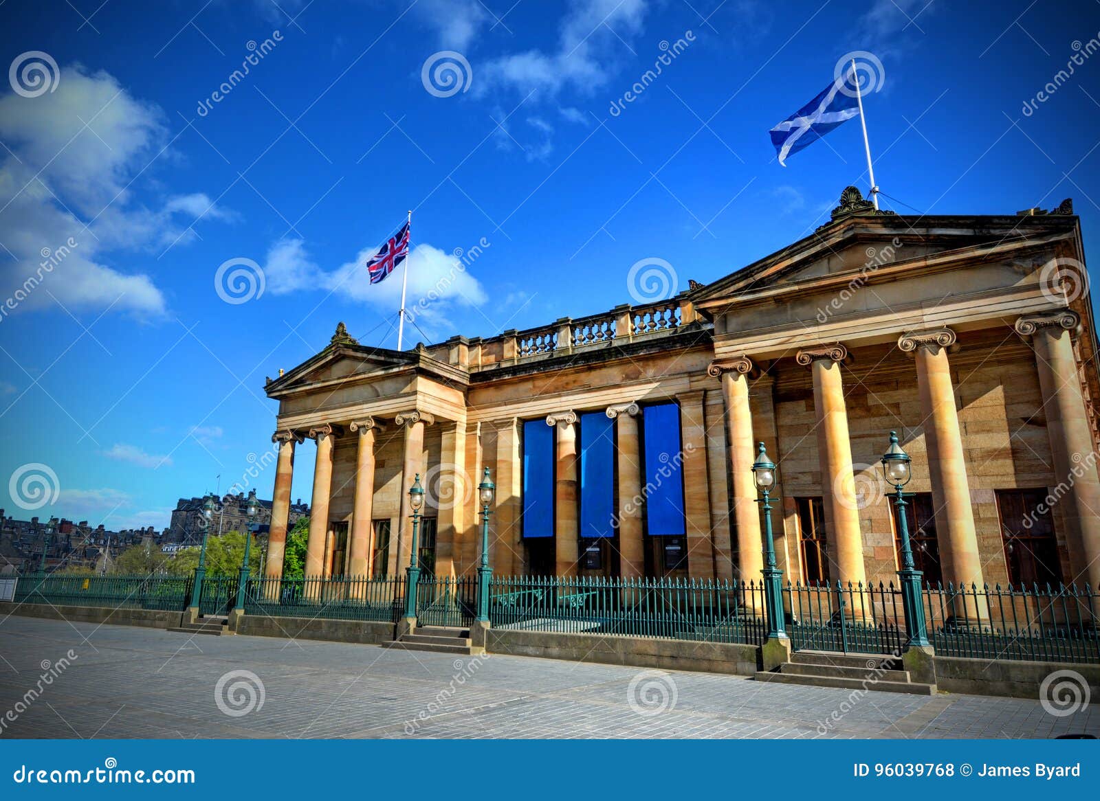 Scottish National Gallery stock photo. Image of capital - 96039768