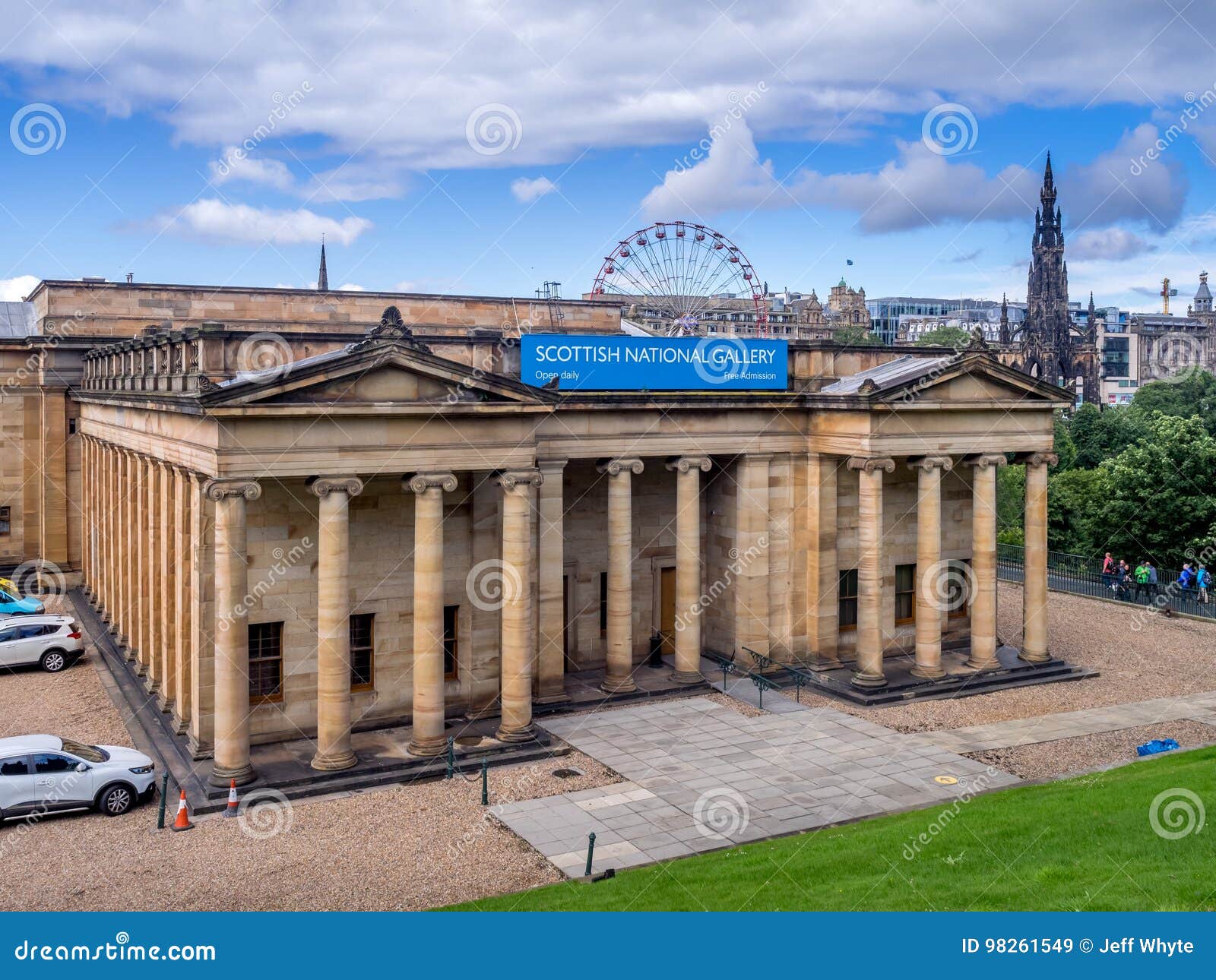 Scottish National Gallery editorial stock image. Image of travel - 98261549