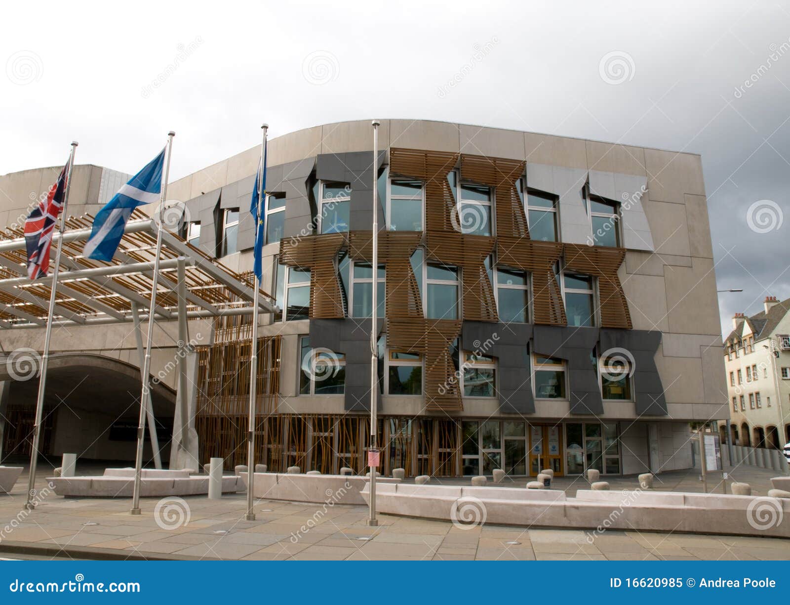Scottish Parliament stock image. Image of edinburgh, scotland - 16620985