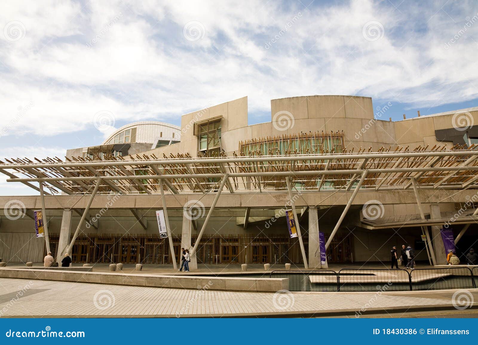 Scottish Parliament Building, Edinburgh Editorial Photo - Image of ...