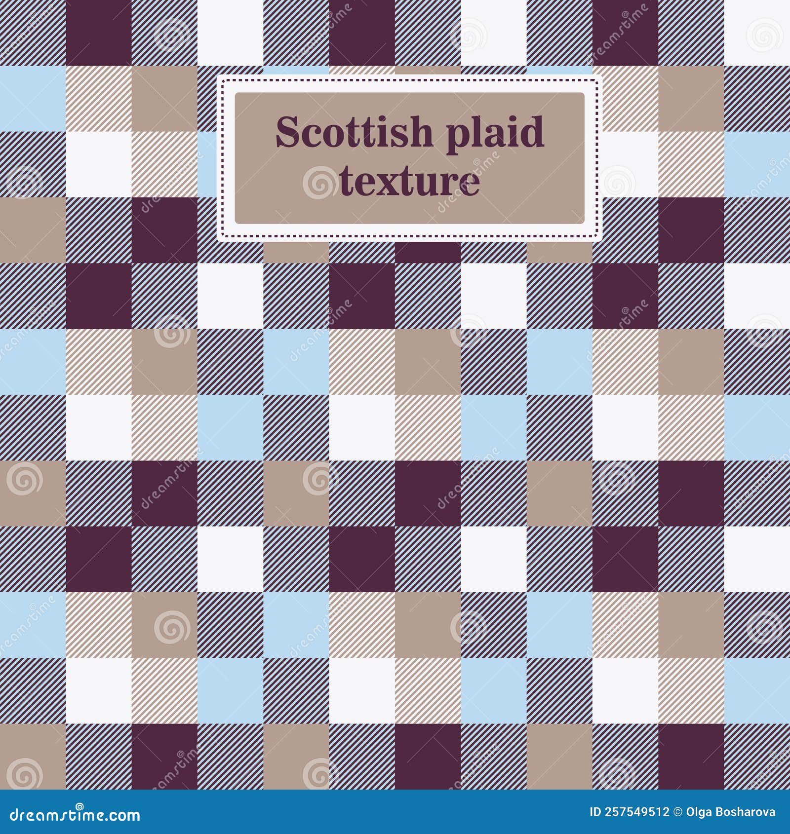 Scottish Plaid Plaid Texture Seamless Stock Illustration - Illustration ...