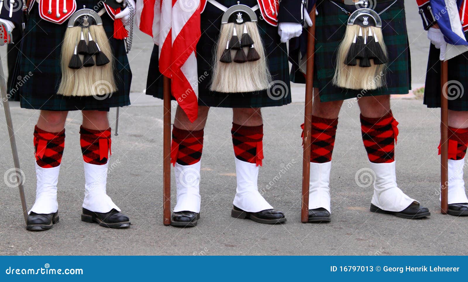 Scottish Uniforms stock image. Image of london, famous - 16797013