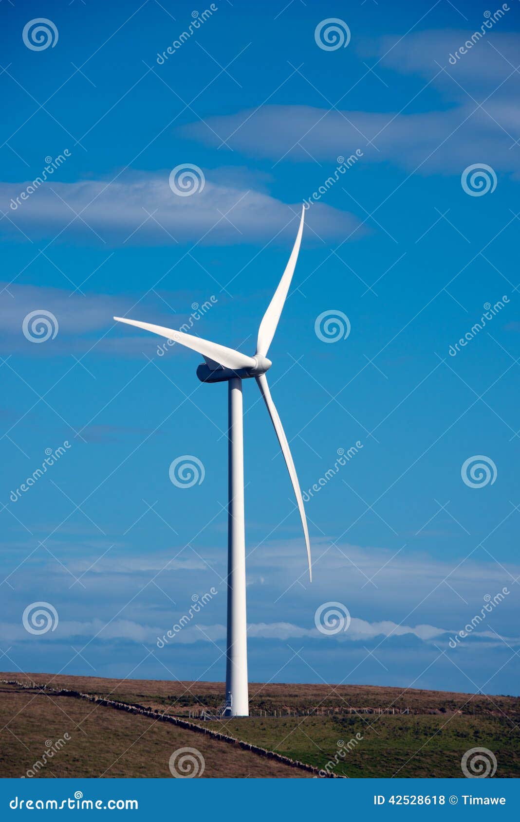 Scottish Wind turbine stock photo. Image of scottish - 42528618