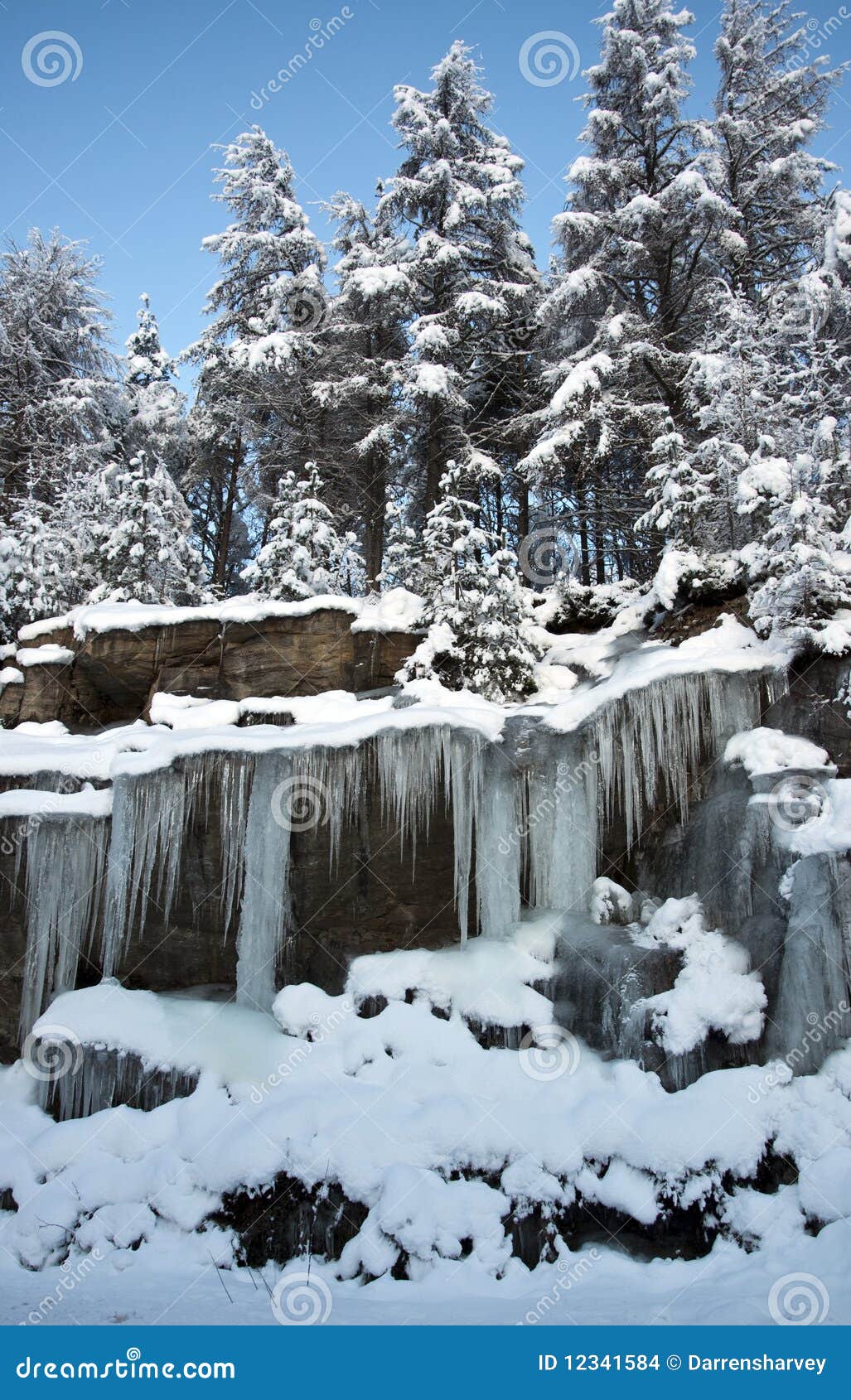 Scottish Winterscape stock photo. Image of zero, snow - 12341584