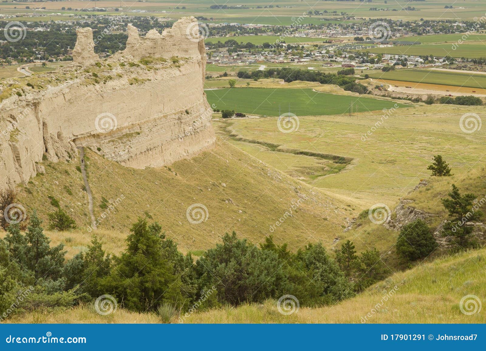 Scottsbluff NE Scenic stock image. Image of national - 17901291