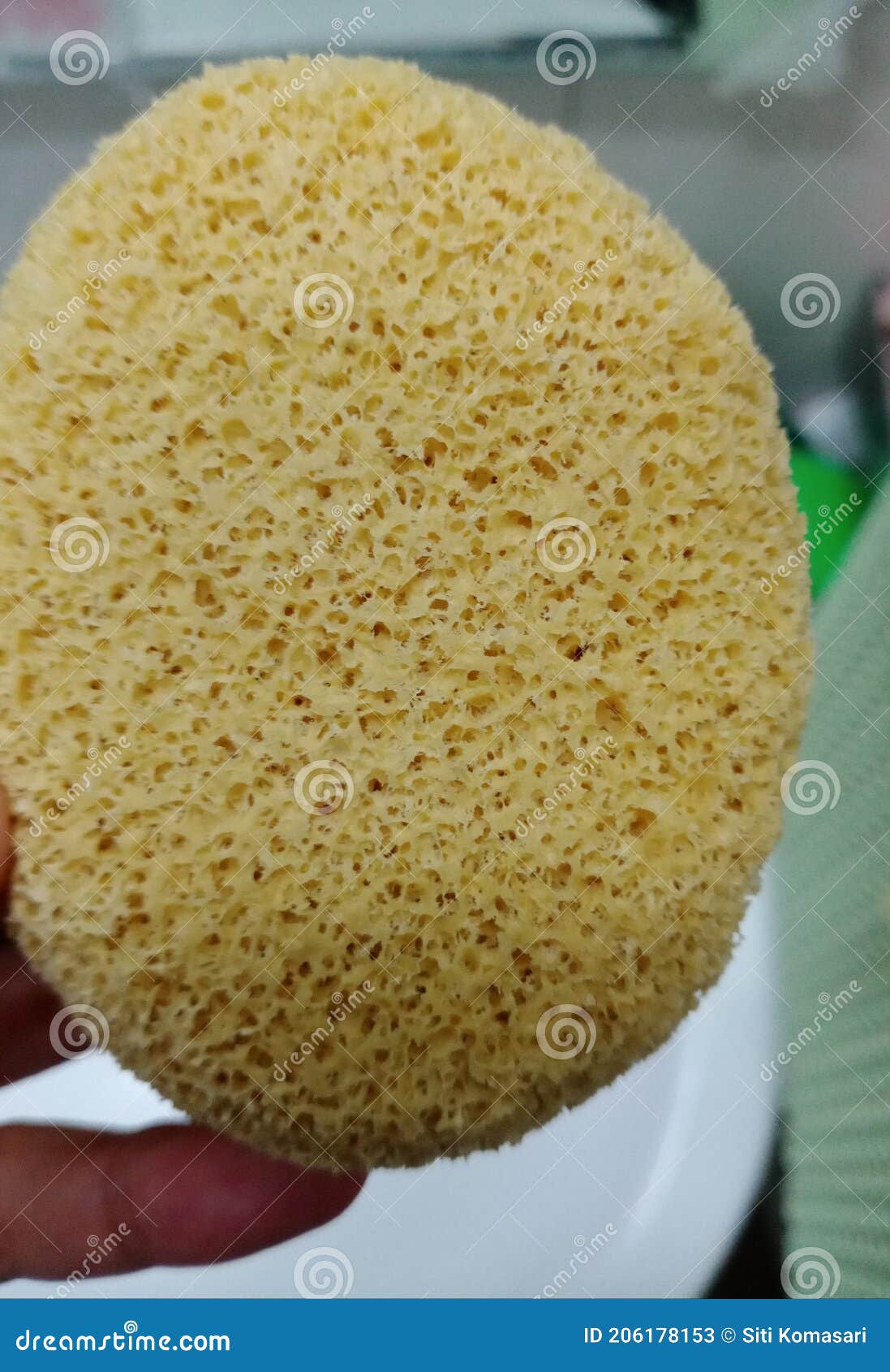 Scouring sponge trays stock image. Image of snack, yellow - 206178153