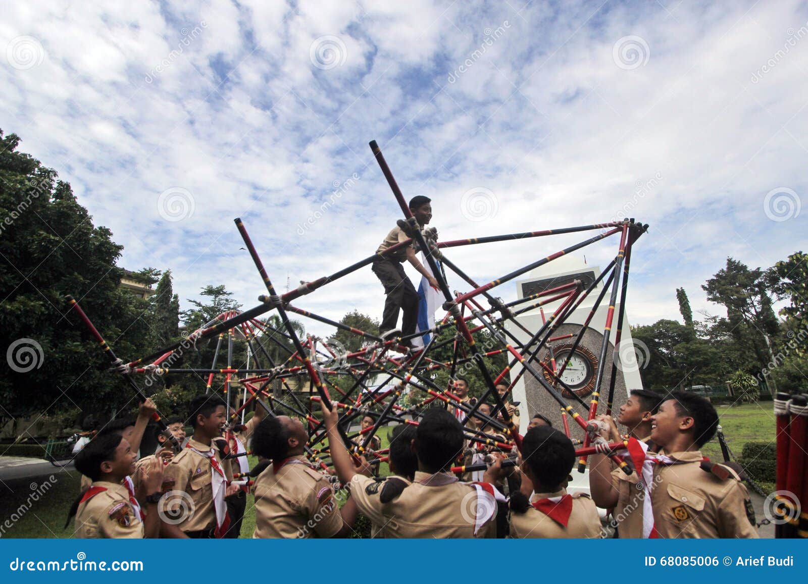 Scout activity editorial photo. Image of assalam, familiar - 68085006