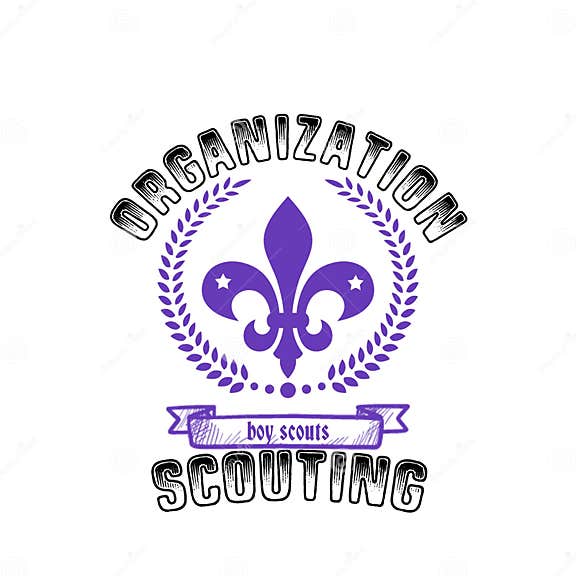 Vector, Scout Organization Logo Stock Illustration - Illustration of ...