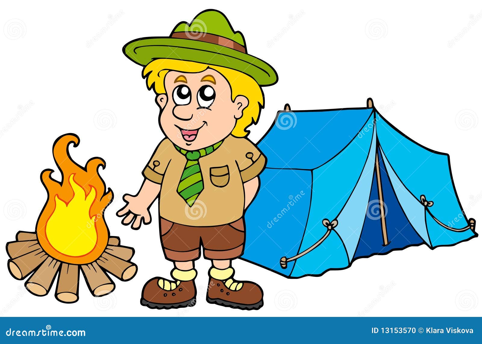 Boy Scouts Campfire
