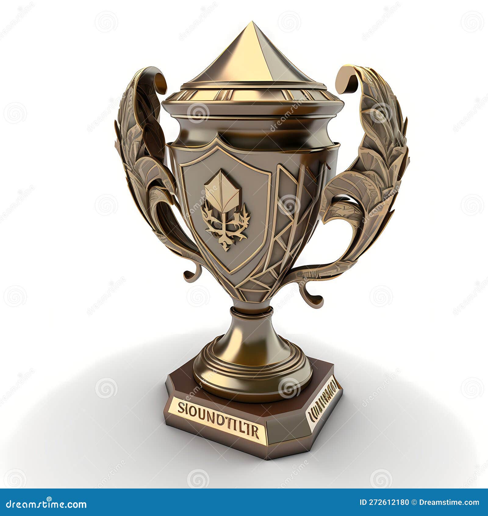 Scout Trophy. Generative AI Stock Illustration - Illustration of award ...