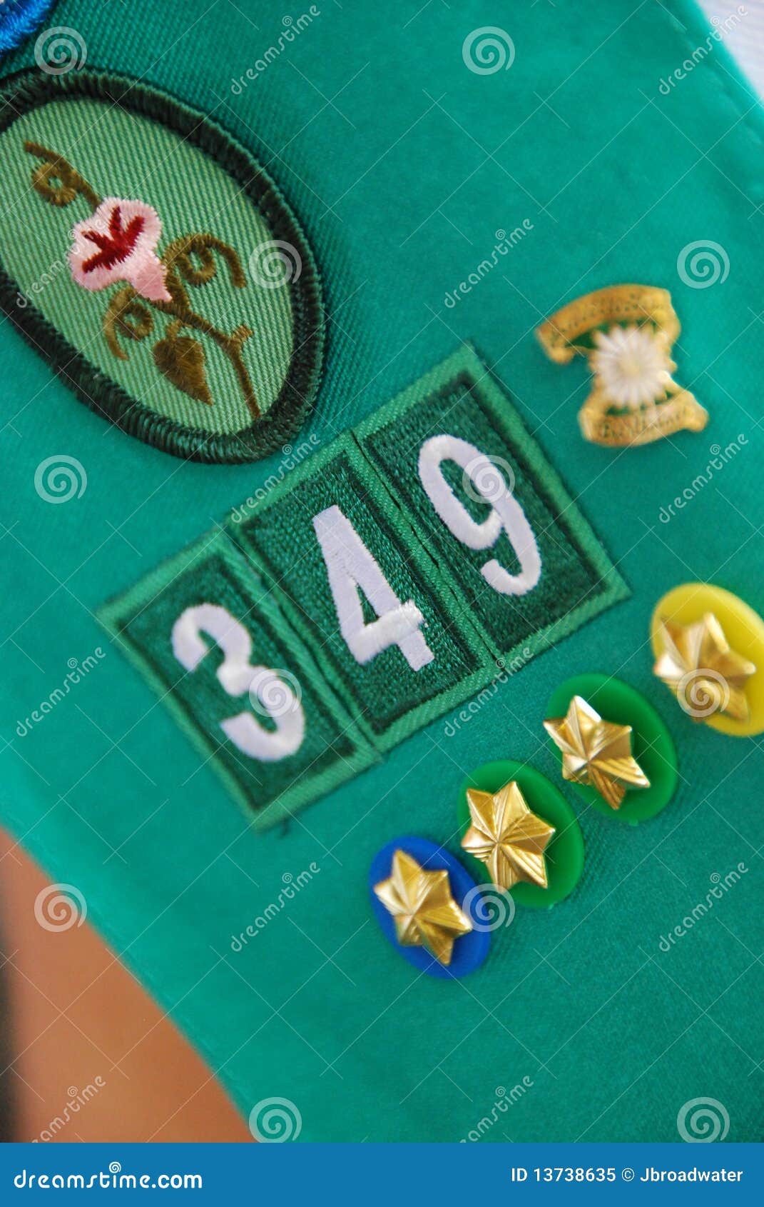 Scouting Badges stock image. Image of scout, troop, earn - 13738635