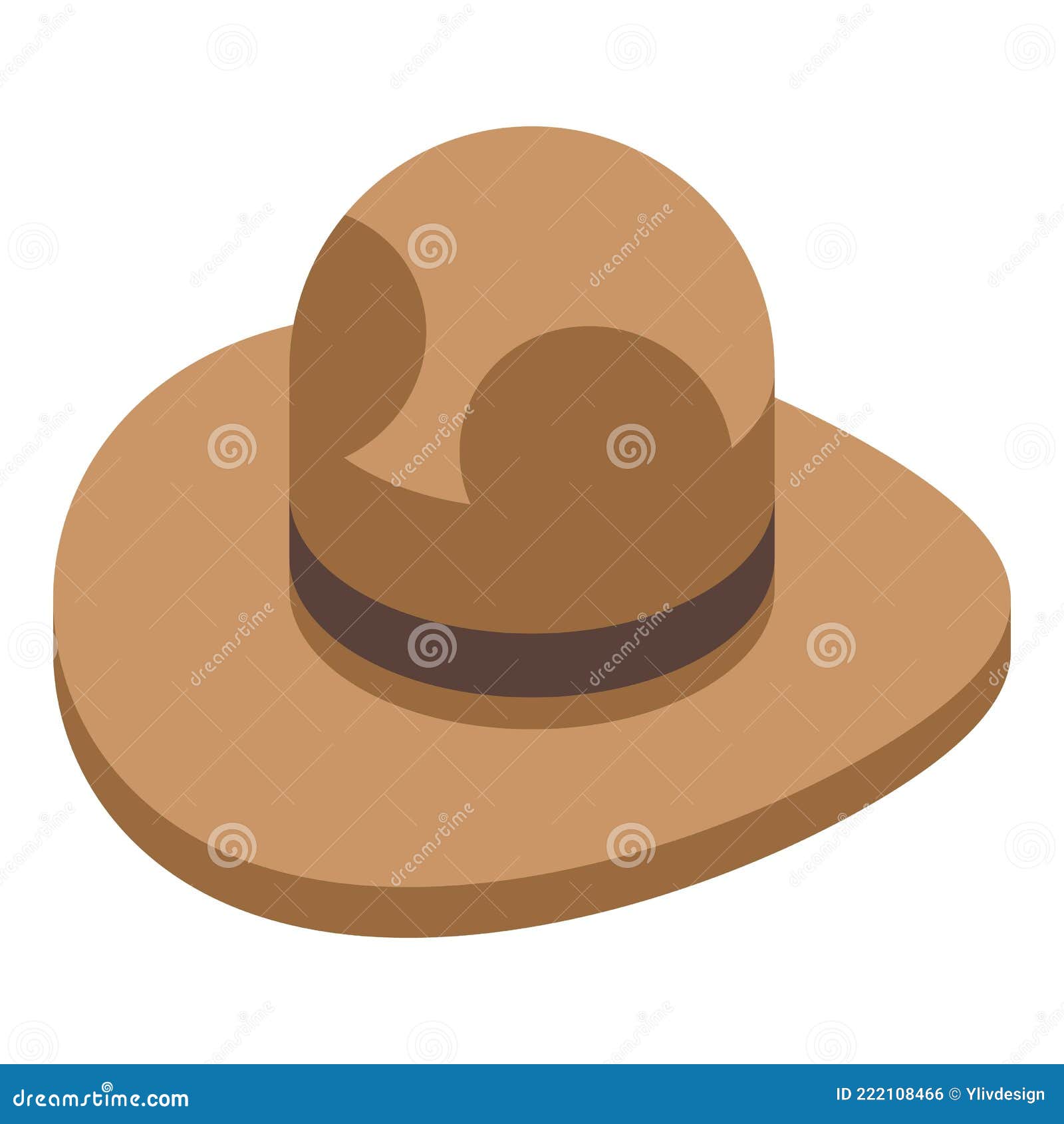 Scouting Hat Icon Isometric Vector. Scout Ranger Uniform Stock Vector ...