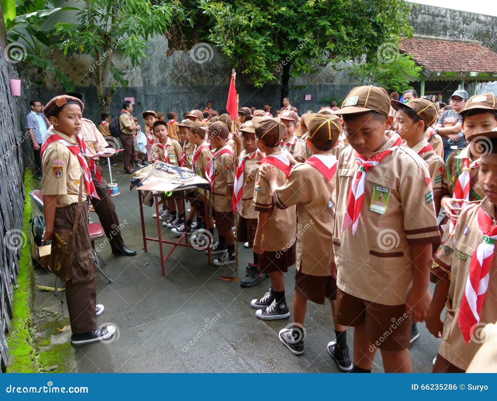 Scouts editorial photo. Image of outside, city, classroom - 66235286