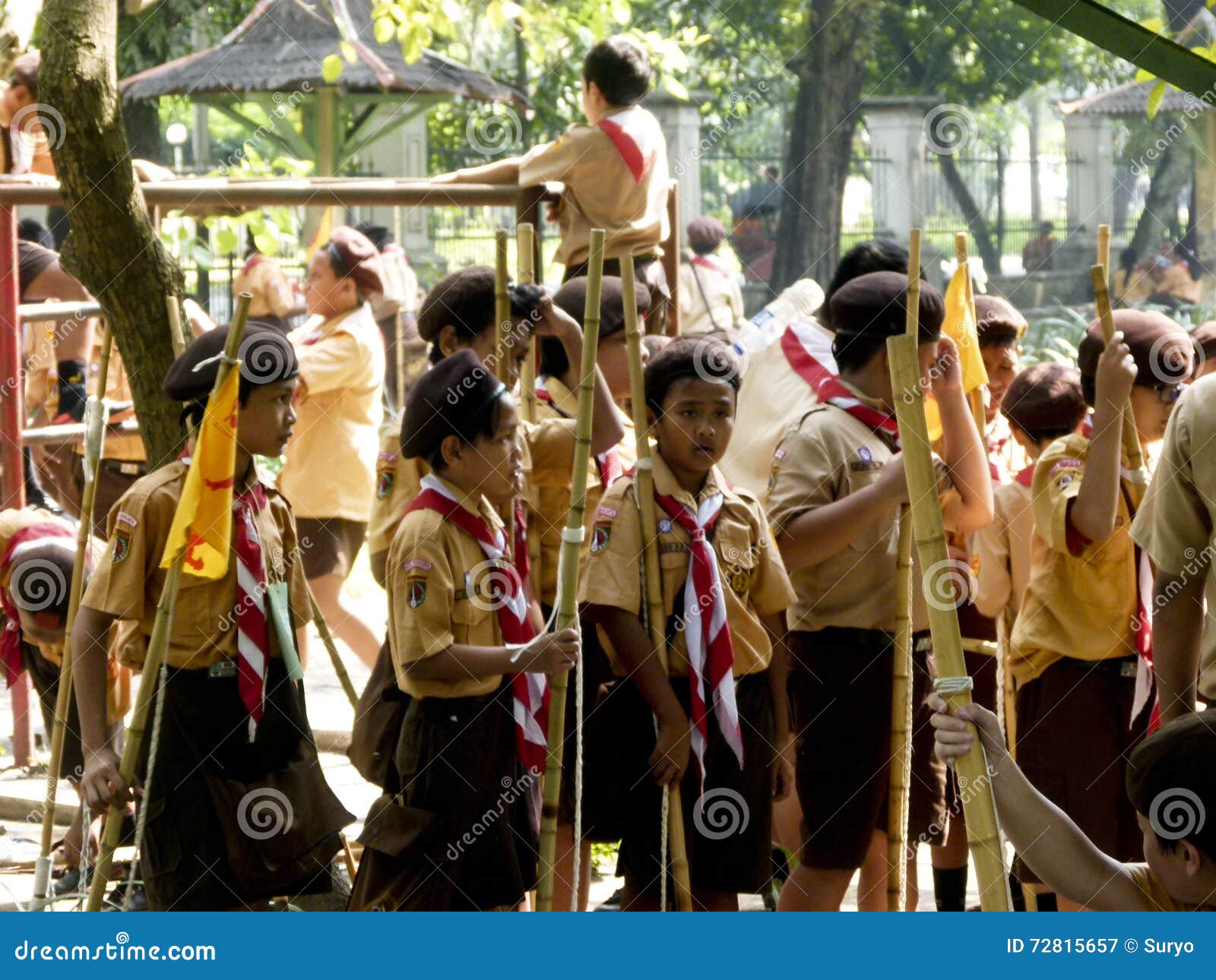 Scouts editorial photography. Image of indonesia, park - 72815657
