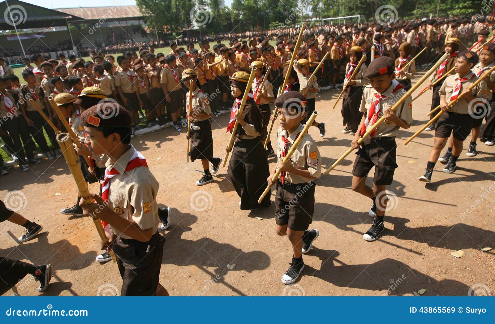 Scouts editorial stock image. Image of java, march, scouts - 43865569