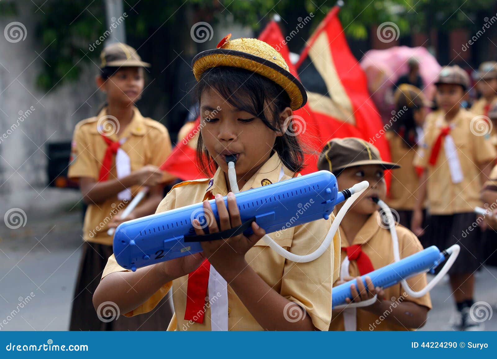 Scouts marching band editorial image. Image of java, bands - 44224290