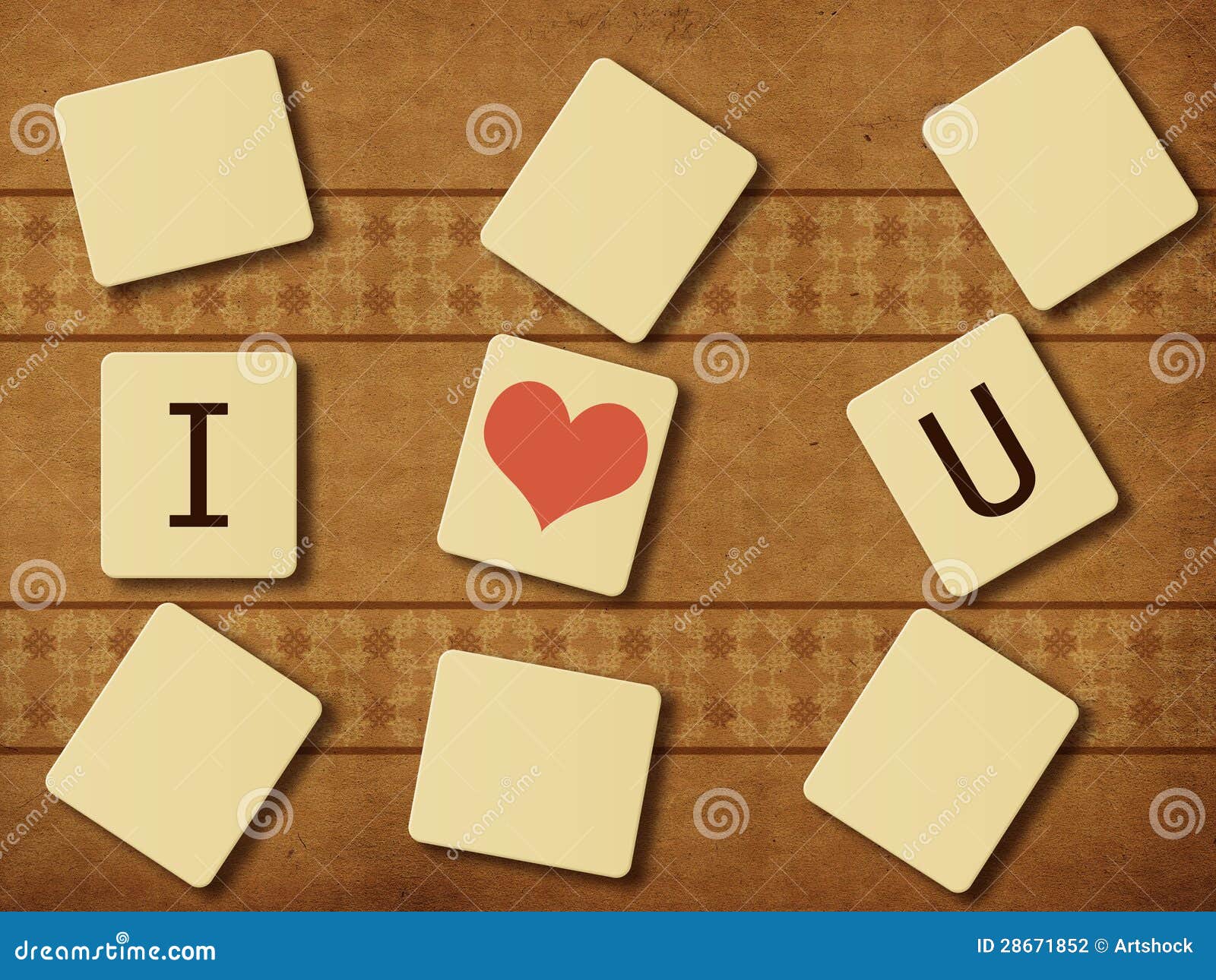Scrabble letters stock illustration. Illustration of color - 28671852