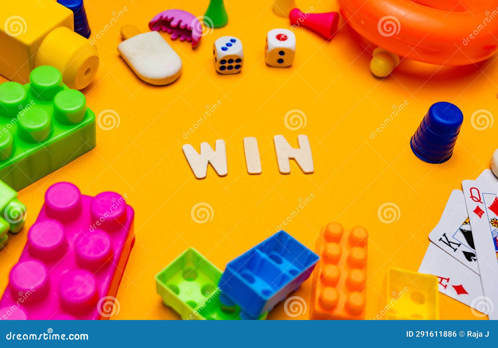 Scrabble Letters Spelling Out the Word Win Stock Photo - Image of ...