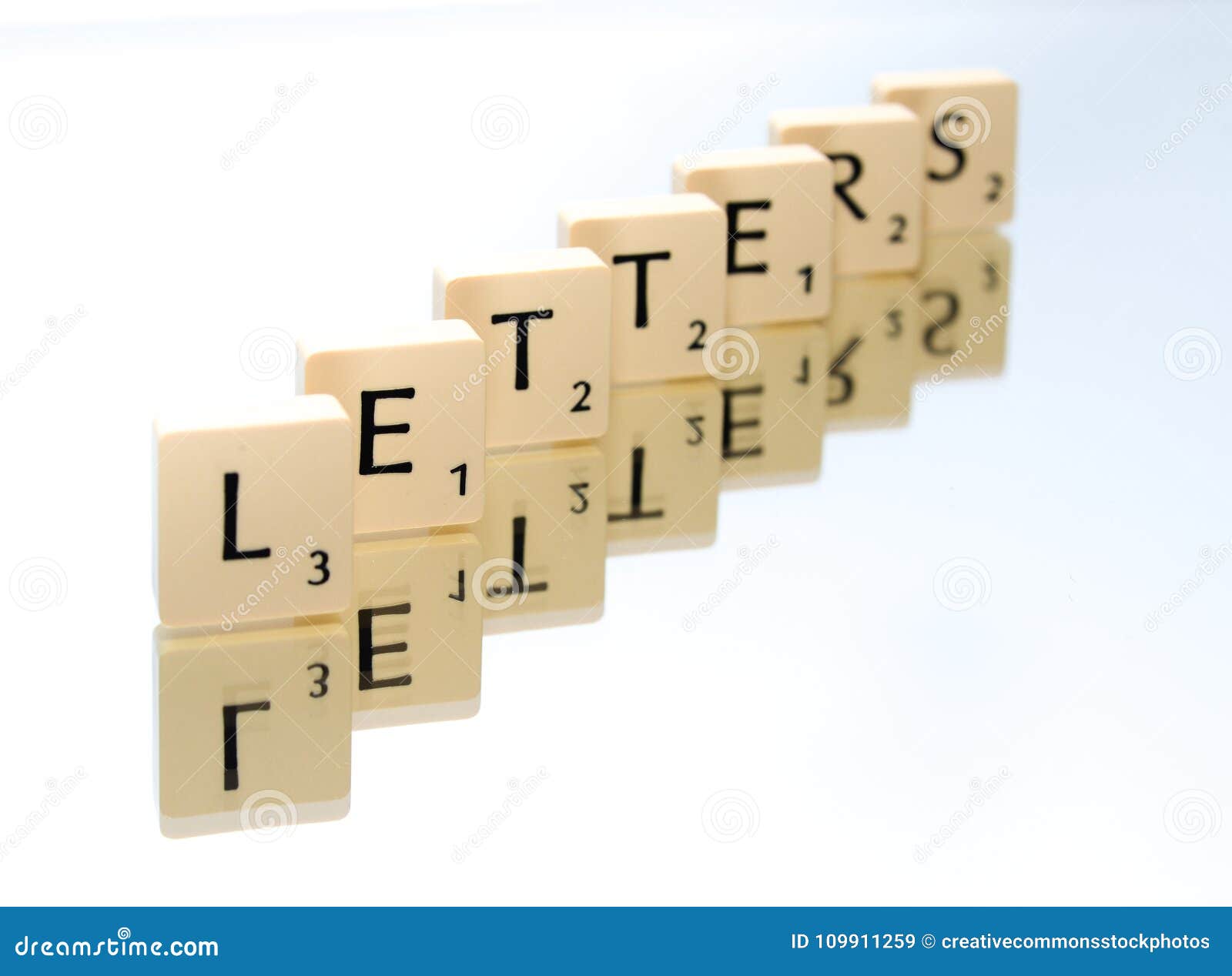 Scrabble Tiles Arranged In Letters Text Picture. Image: 109911259