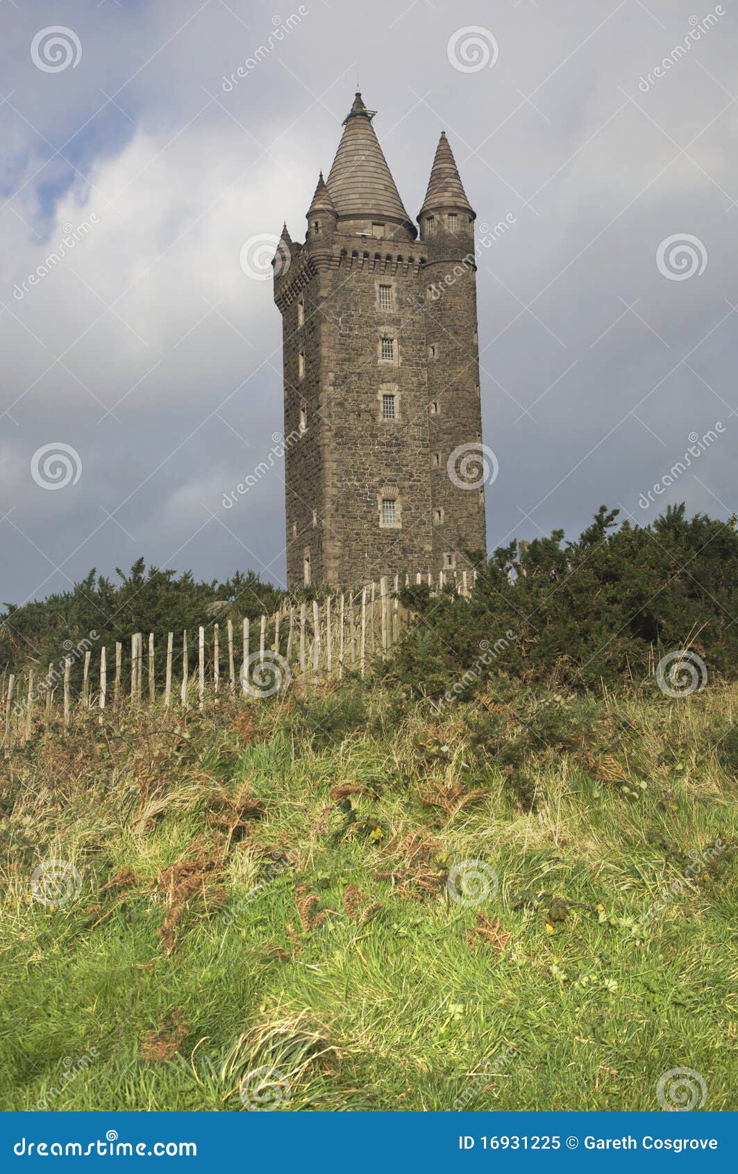Scrabo tower stock image. Image of picturesque, structure - 16931225