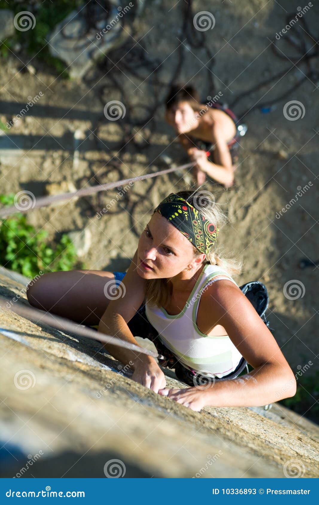Scramble stock image. Image of people, climb, female - 10336893