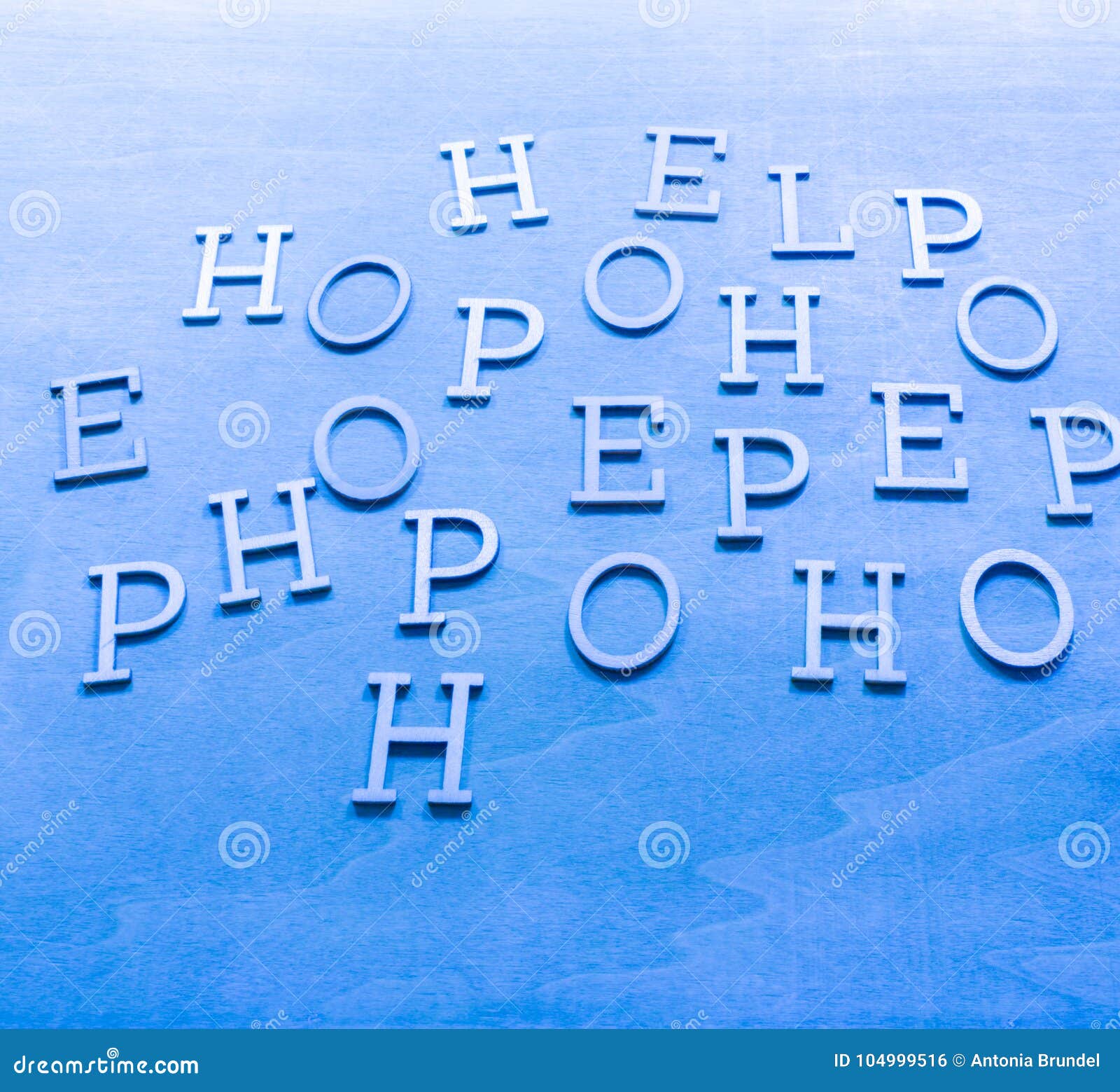 Scramble Letters on Blue Background Stock Photo - Image of serif, words ...