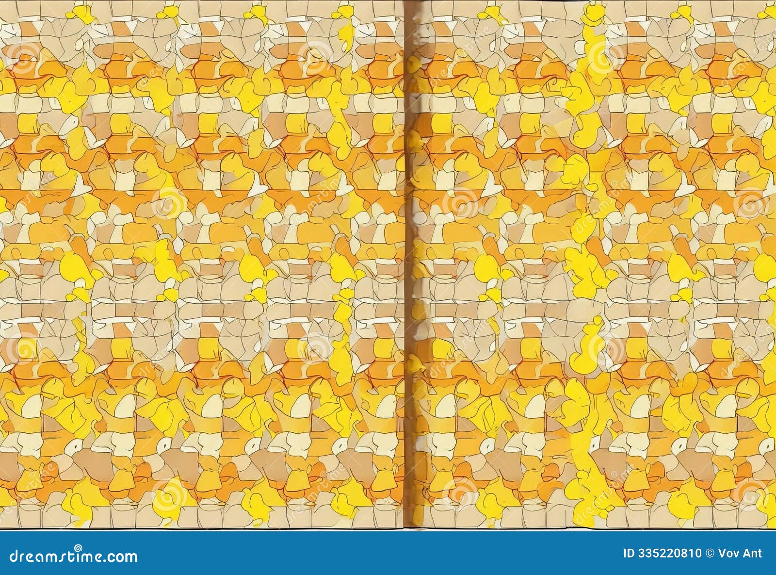 Scrambled Eggs in a Tessellation Repeating a Pattern of Scramble ...
