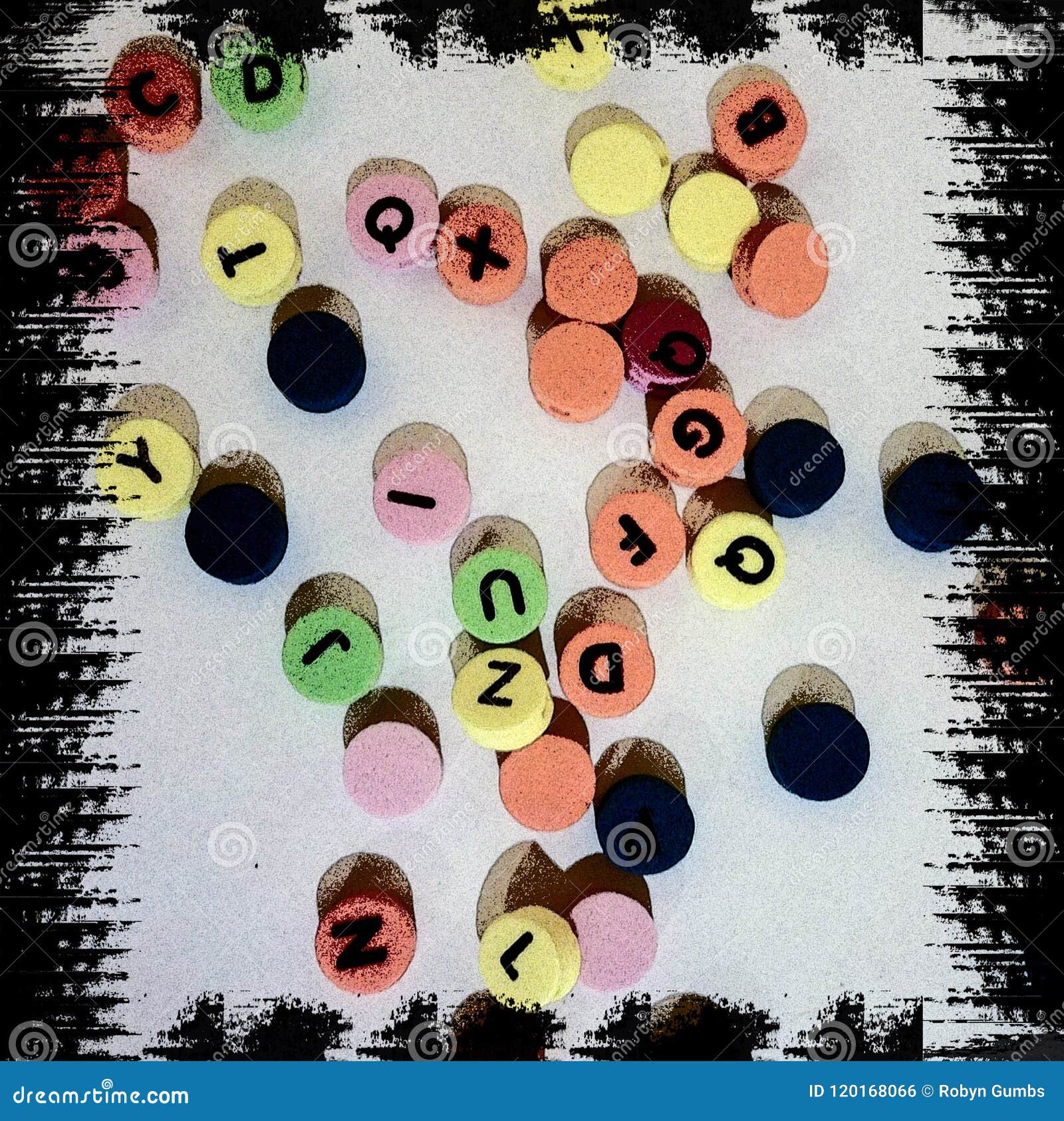 Scrambled ideas stock photo. Image of scrambled, alphabet - 120168066