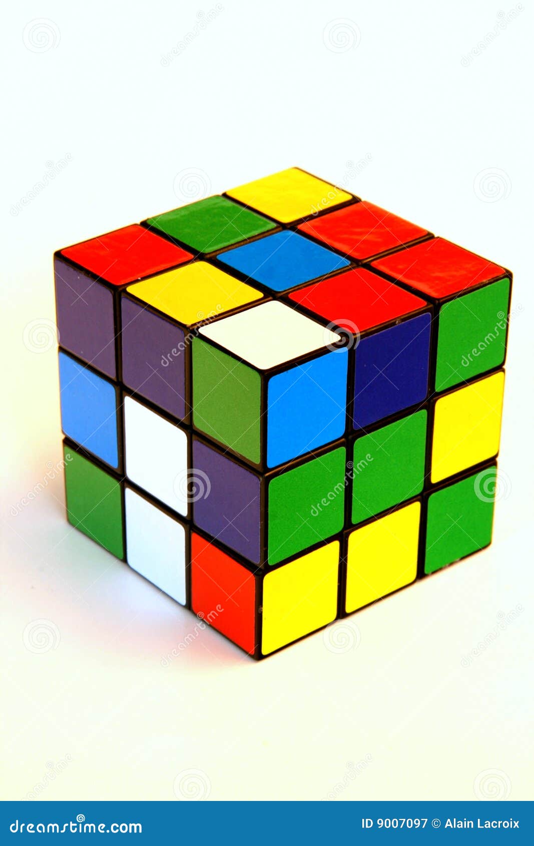 The Famous Rubiks Cube On A Black Background Editorial Photo ...