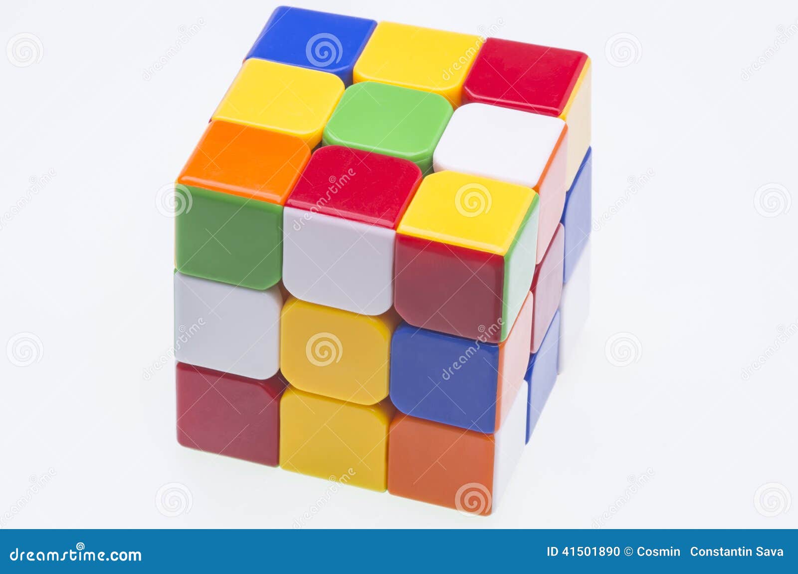 Scrambled Rubik s cube editorial image. Image of game - 41501890