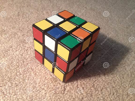 Scrambled Rubik s cube editorial photo. Image of rubik - 52249241