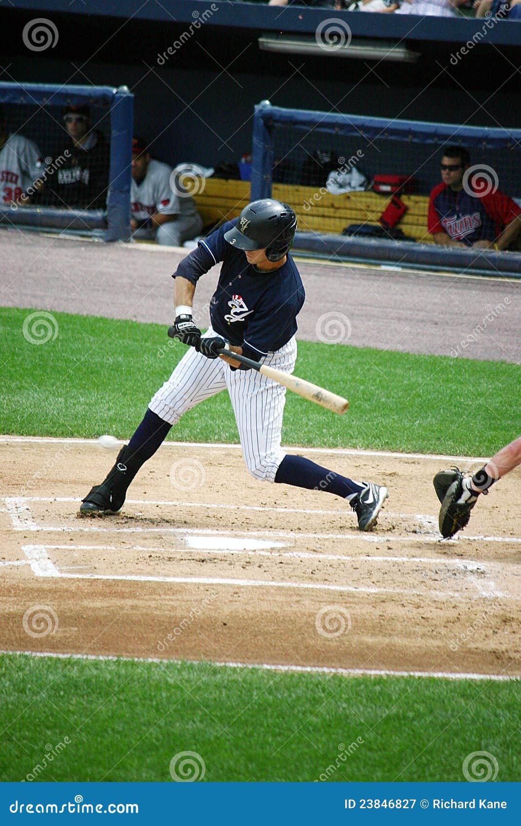 Scranton Wilkes Barre Yankees Batter Ray Kruml Editorial Photography ...