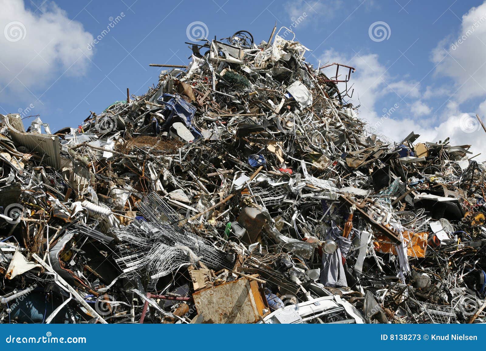 Scrap stock image. Image of danish, real, iron, reuse - 8138273