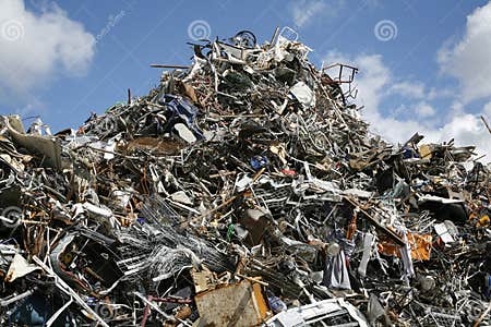 Scrap stock image. Image of danish, real, iron, reuse - 8138273