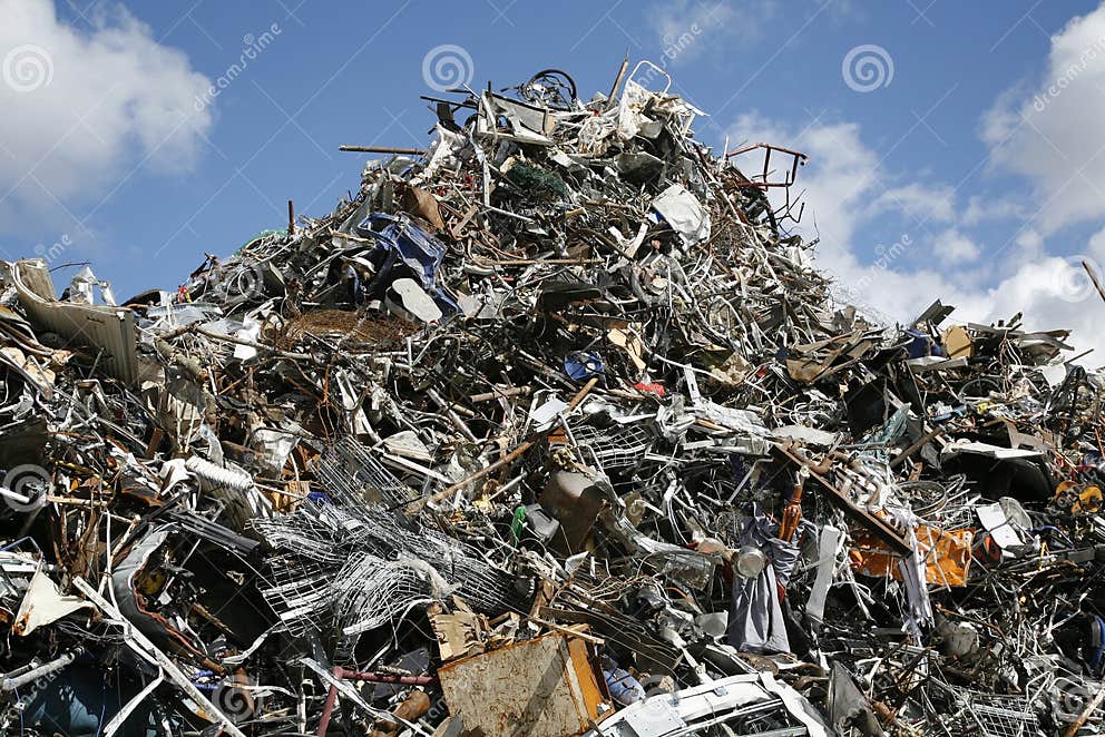 Scrap stock image. Image of danish, real, iron, reuse - 8138273