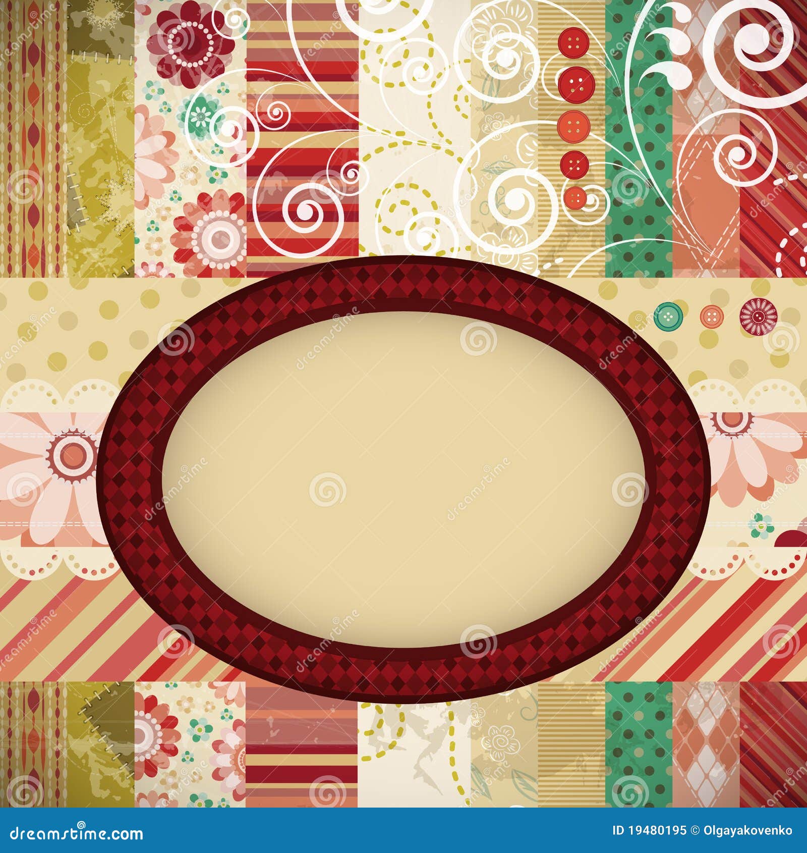 Scrap background. stock vector. Illustration of abstract - 19480195