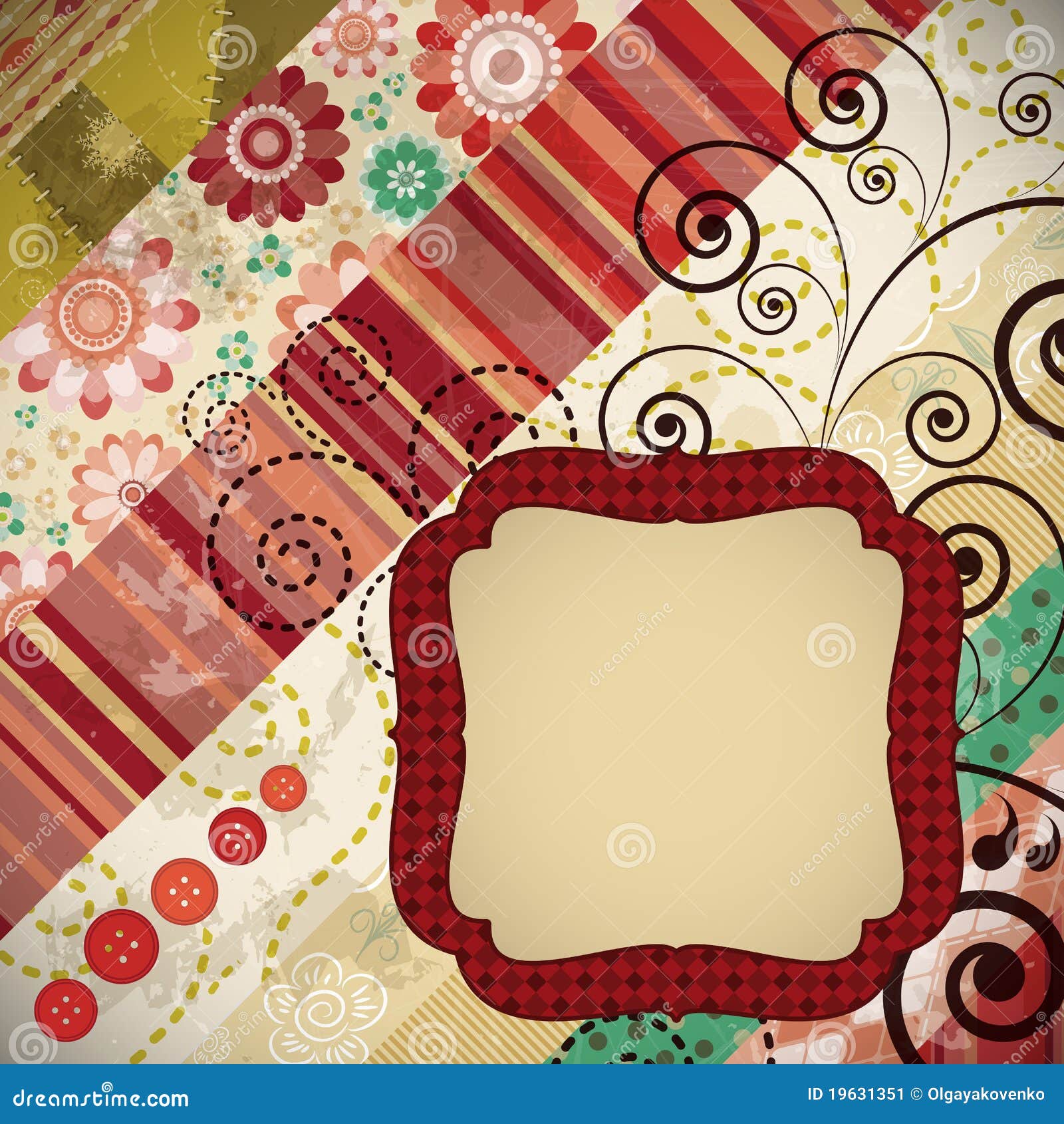 Scrap background. stock vector. Illustration of concept - 19631351