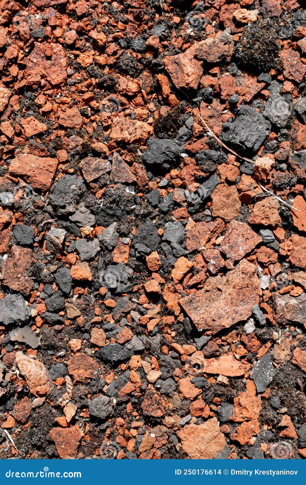 Scrap brick stock photo. Image of damaged, debris, full - 250176614