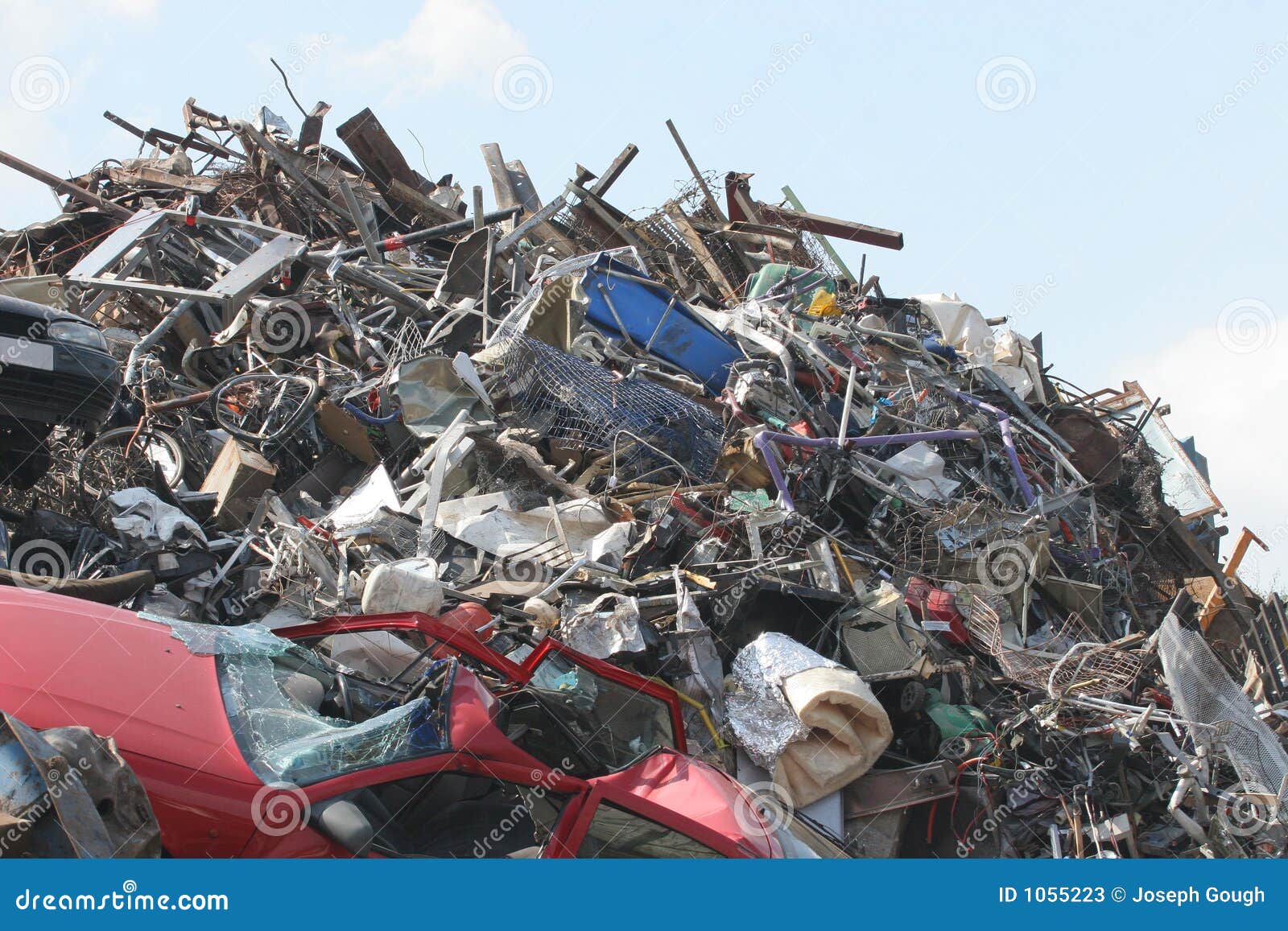 Scrap Dump stock image. Image of disposal, auto, junk - 1055223