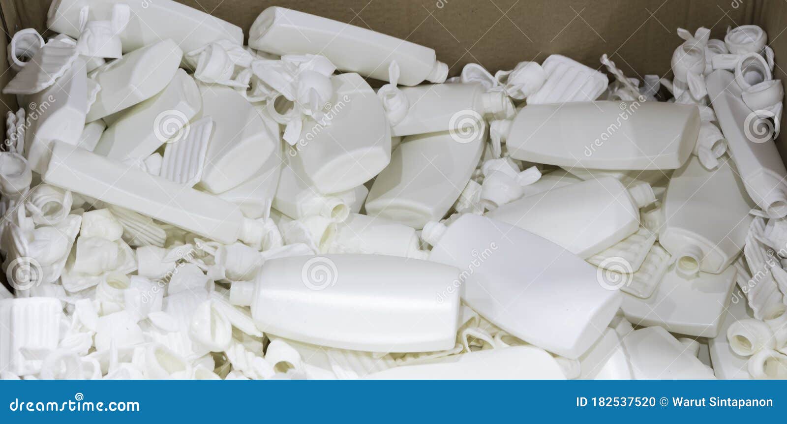 Scrap Form Extrusion Blow Moulding Process Stock Photo - Image of ...
