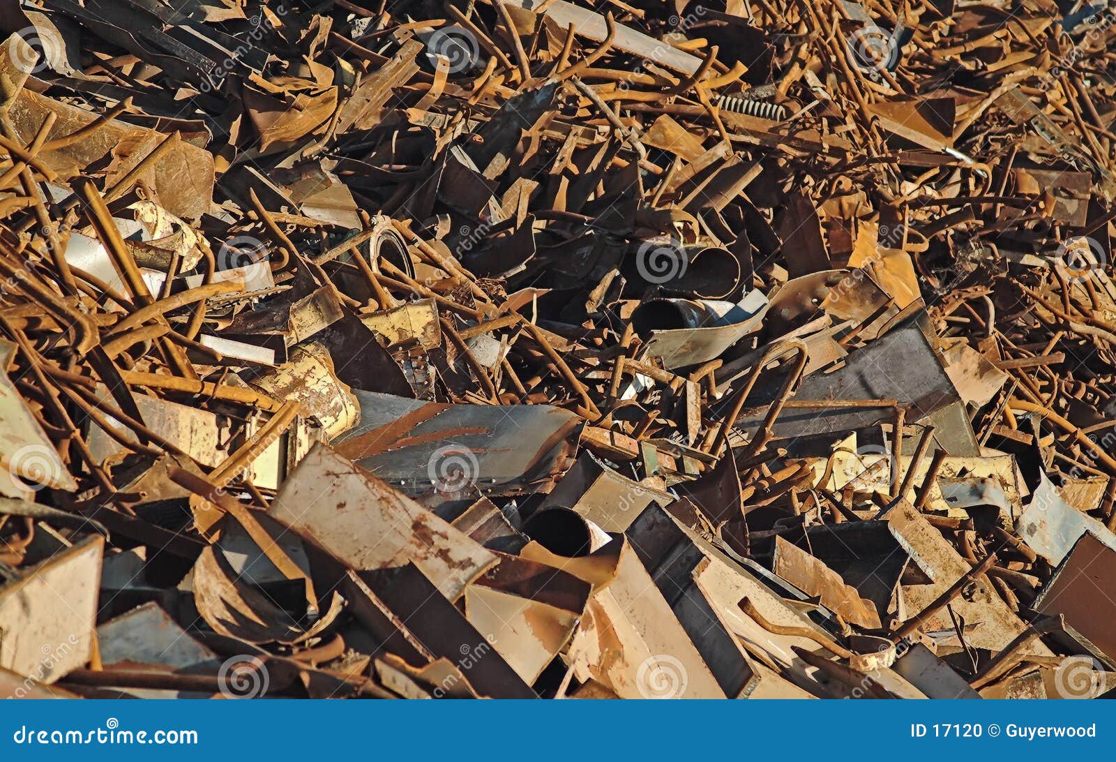 Scrap heap stock photo. Image of reclaim, rust, bent, recycle - 17120