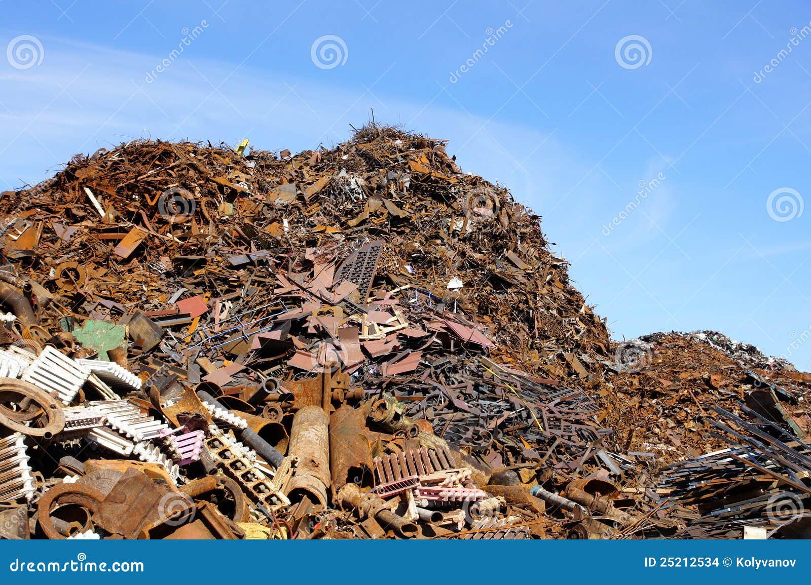 Scrap metal stock photo. Image of disposal, bits, environmental - 25212534