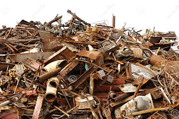 Scrap metal stock photo. Image of equipment, stack, scrap - 6427932