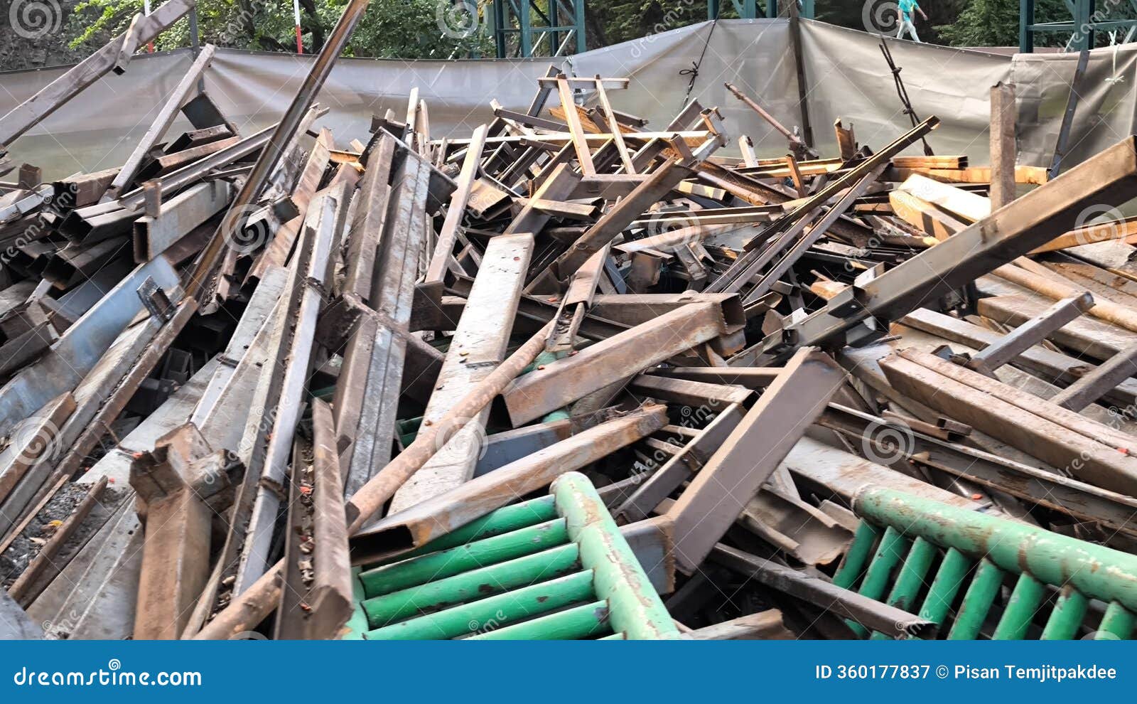Scrap Metal from Building Construction. Development Concept for ...