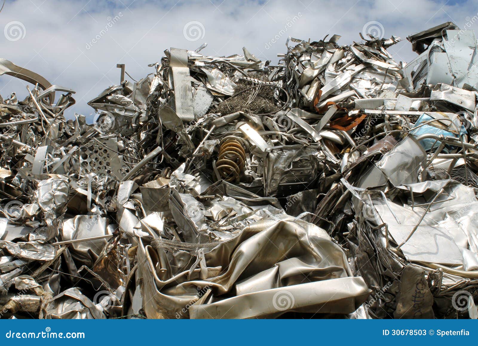 Scrap metal stock image. Image of rust, yard, garbage - 30678503