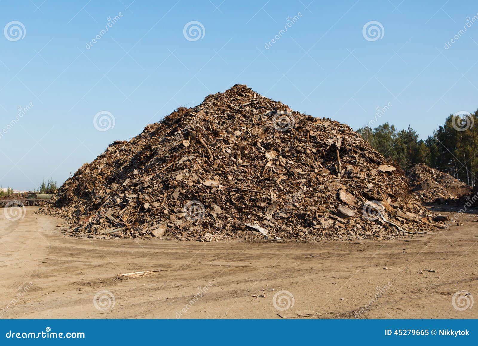 Scrap metal heap stock image. Image of aged, industrial - 45279665