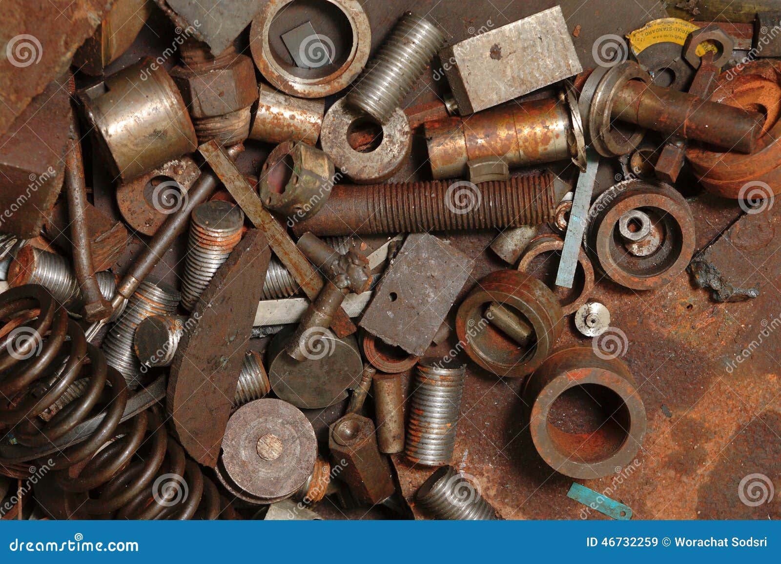 Scrap Metal stock image. Image of industries, recycling - 46732259