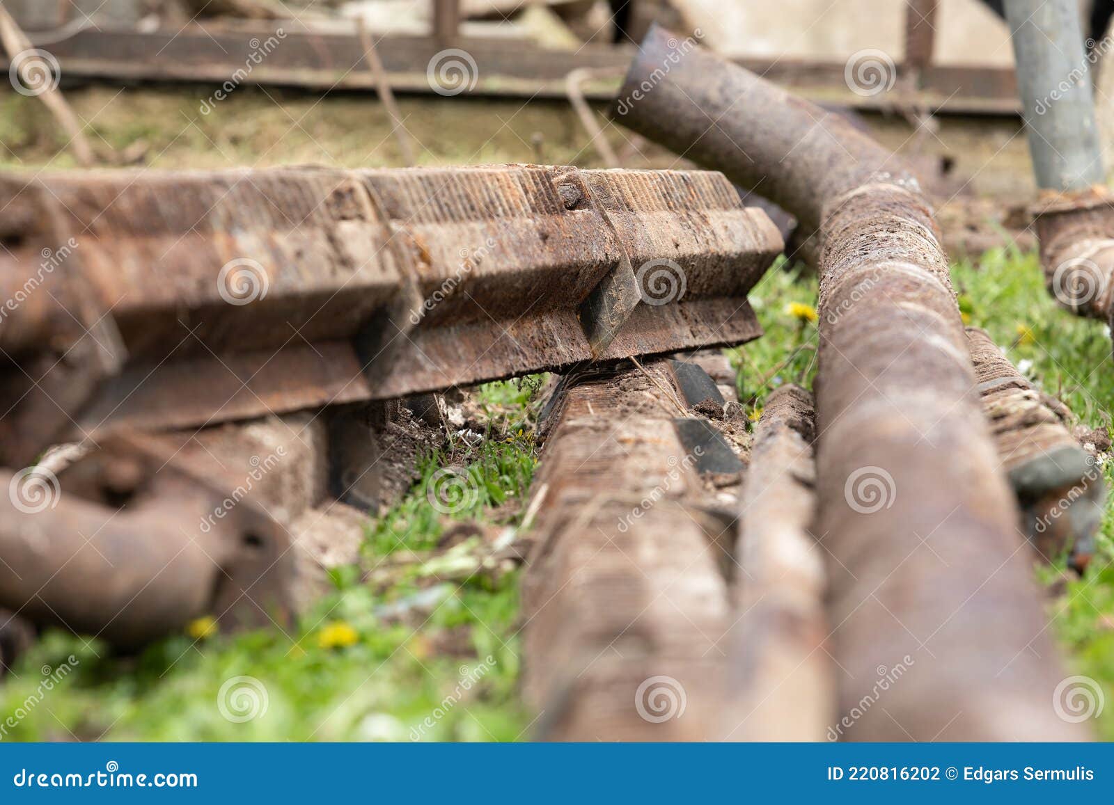 Scrap Metal Stack. Rusty and Broken Stock Photo - Image of rusted ...