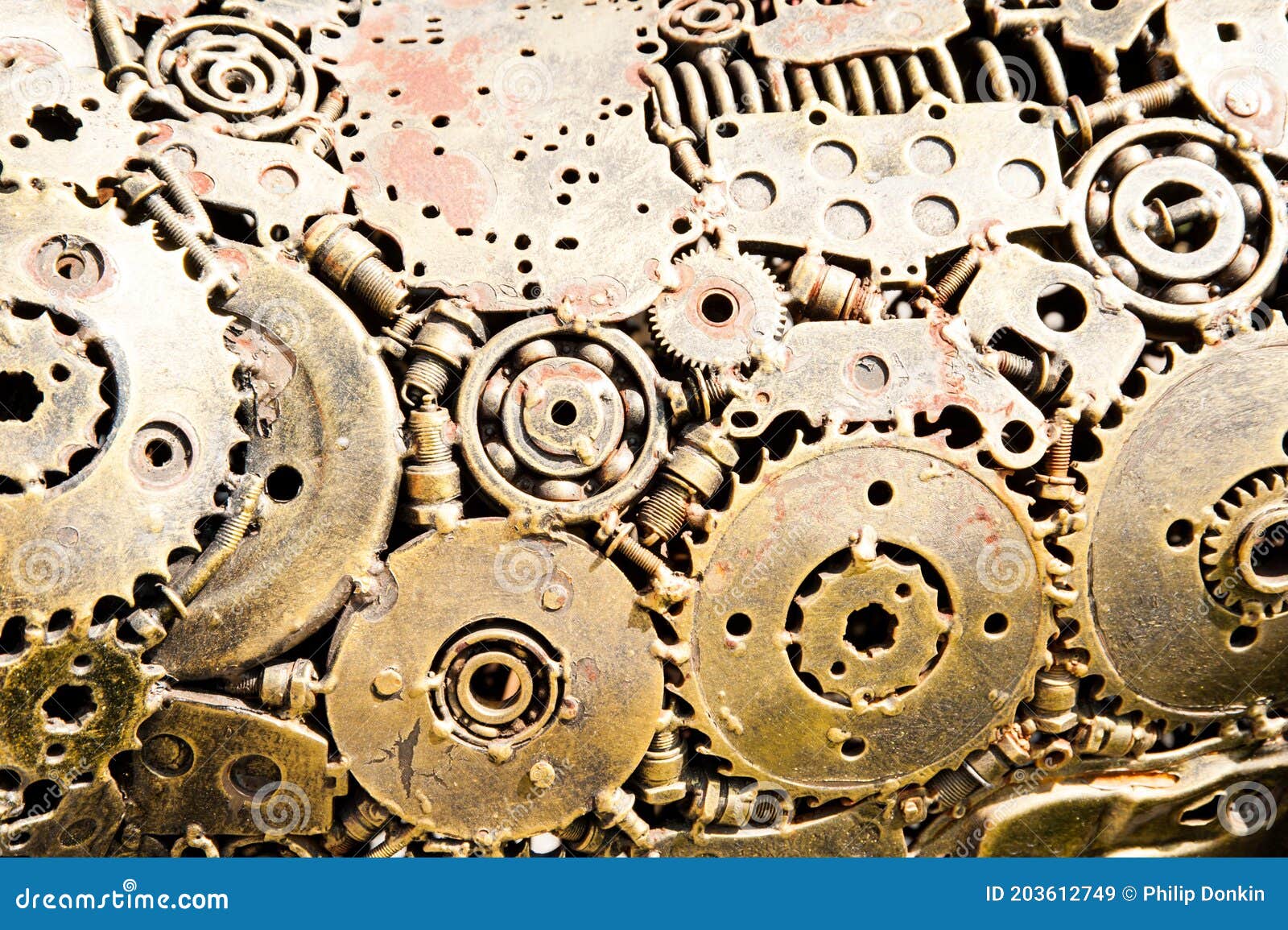Scrap Metal Textures and Patterns Creative Designs Stock Image - Image ...